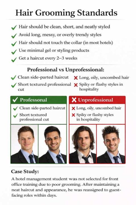 Grooming Standards for Men in Hotel Management 2026